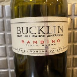 2019 Bucklin Bambino Field Blend Old Hill Ranch - Bottle Notes ...