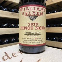 2018 Williams Selyem Pinot Noir Central Coast - Bottle Notes ...