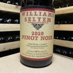 2020 Williams Selyem Pinot Noir Central Coast - Bottle Notes ...